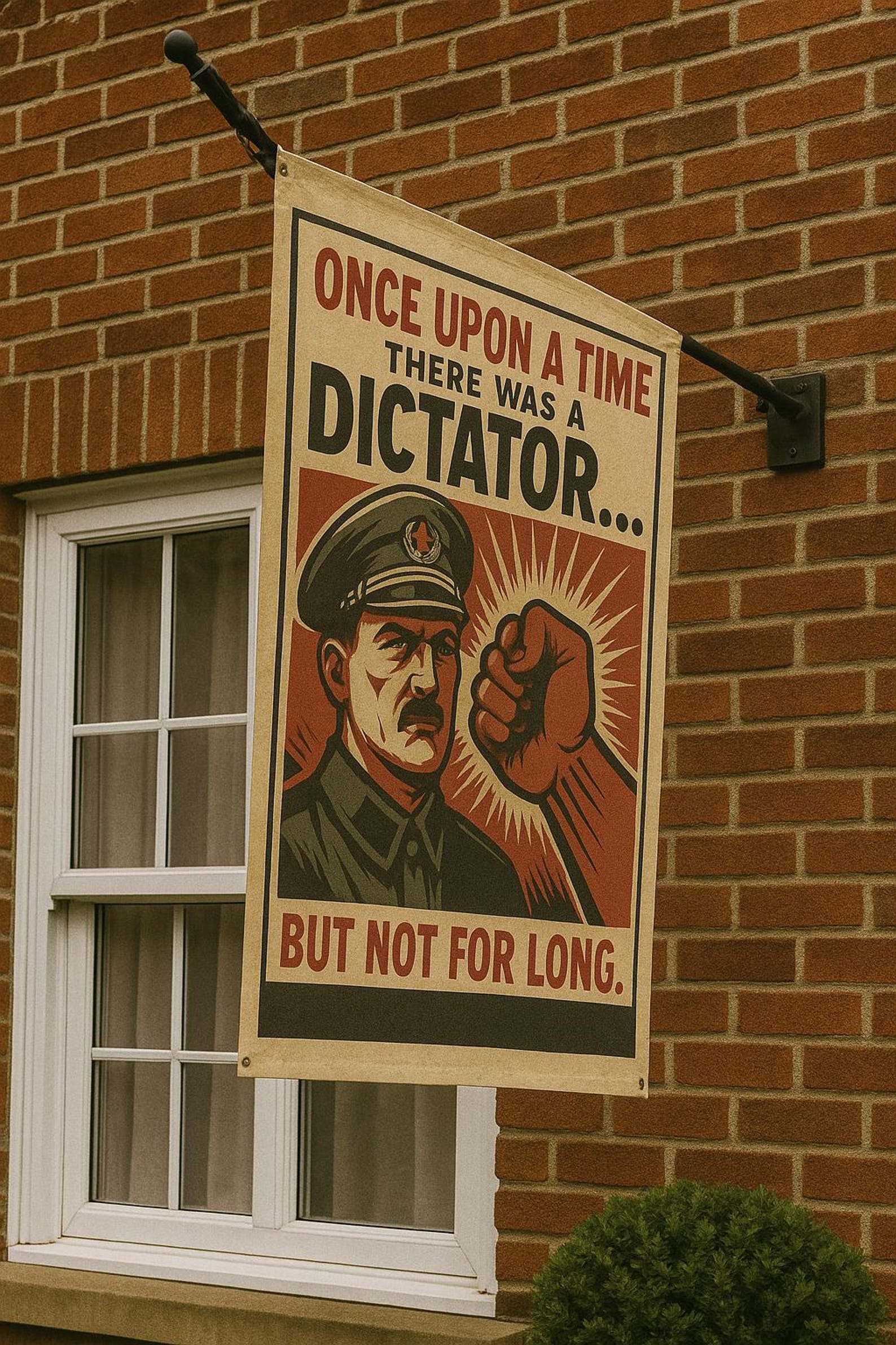 Anti-dictator Vintage Poster Printable – Political Gift Card, Wall Art ...
