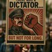 Anti-dictator Vintage Poster Printable – Political Gift Card, Wall Art ...