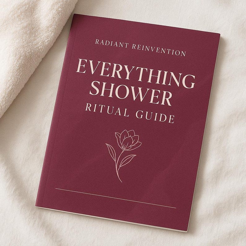 Everything Shower Ritual Guide | Printable Glow-up Self-care PDF ...