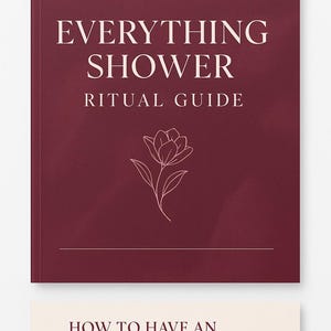 Everything Shower Ritual Guide | Printable Glow-up Self-care PDF ...