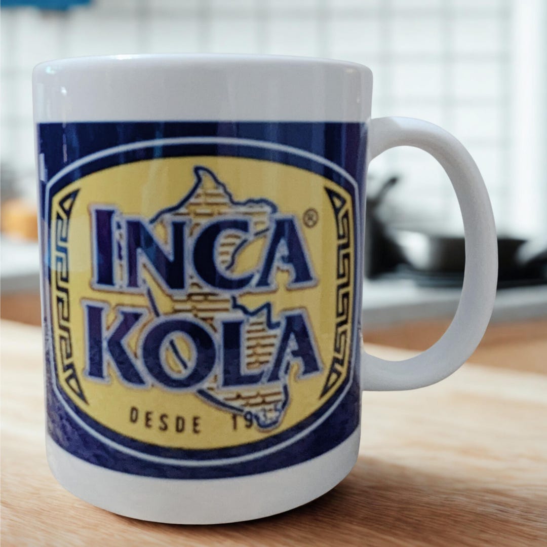 Peru, Peruvian Mug, Inca Kola Mug, Personalized Mug, Customized Mug ...