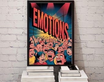 Emotions Poster - Digital Print - Etsy Canada