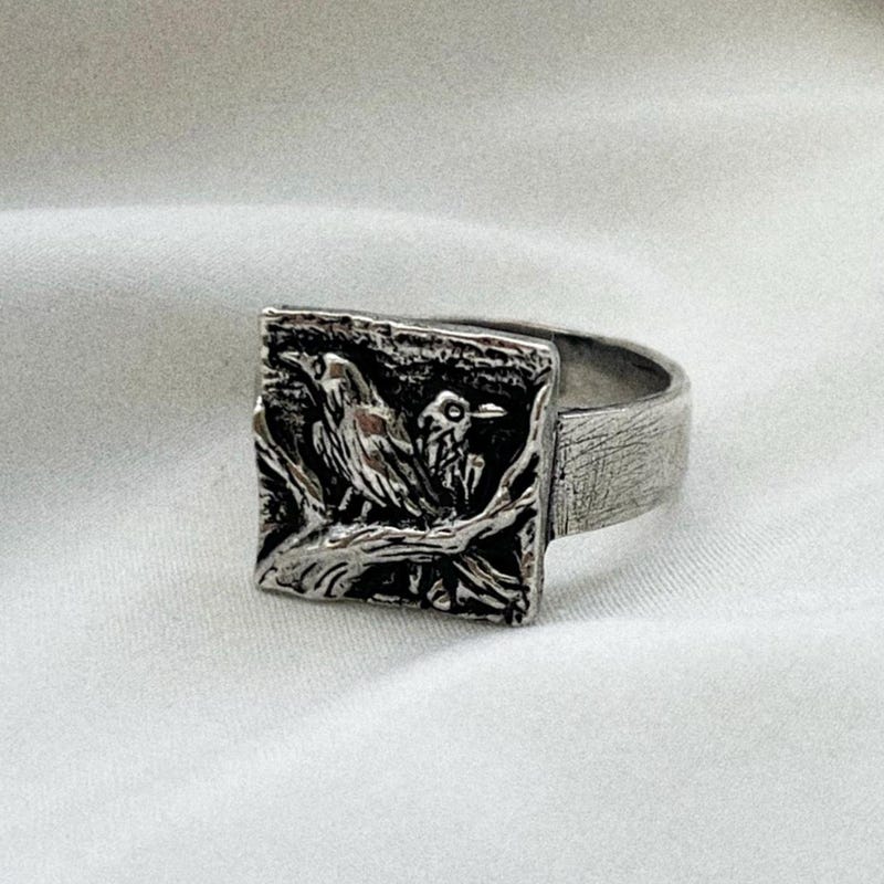 Siegelring krähe - Etsy.de