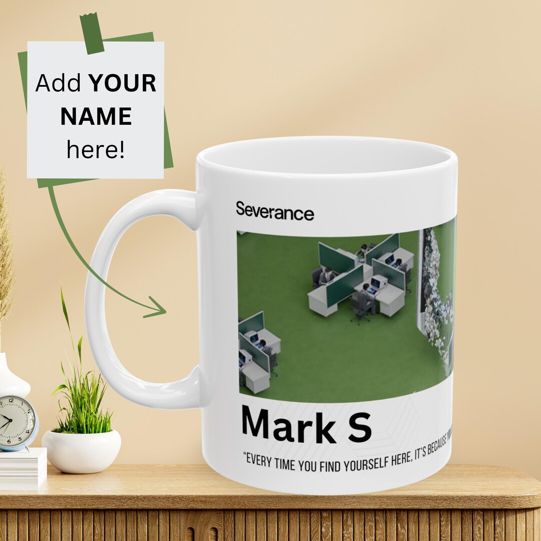 Personalized Severance Mug | Lumon Industries Gift - Etsy