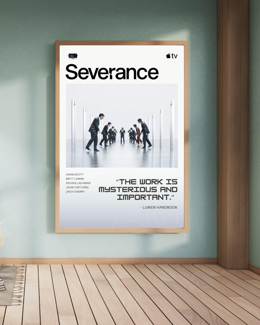 Severance-inspired Digital Poster | Sci-fi Wall Art | Modern Minimalist ...
