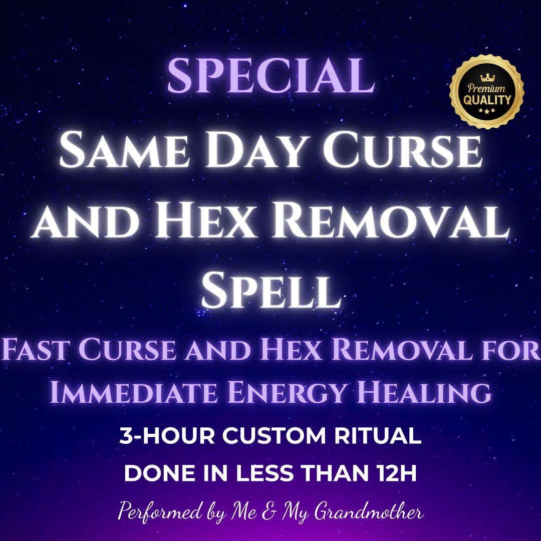 Same Day Curse and Hex Removal Spell – Quick Curse Removal, Instant Hex ...