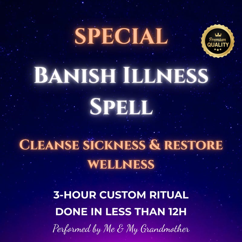 Healing Spells Illness - Etsy
