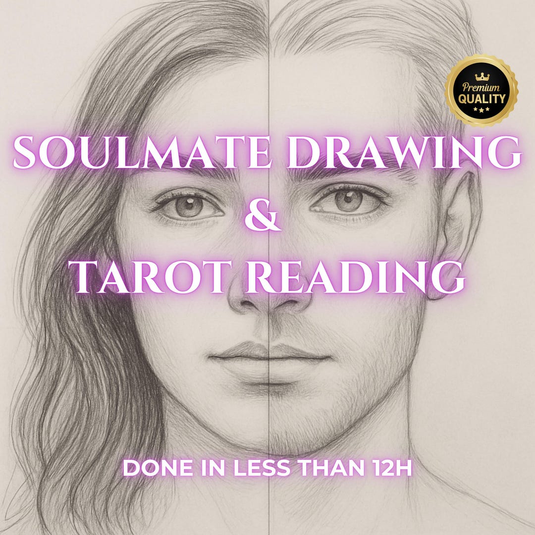 Hyper-realistic Soulmate Portrait Drawing | Ultra Detailed Psychic Art ...