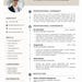 Canva Resume - the Beige Statement - Modern Design Forward Resume ...