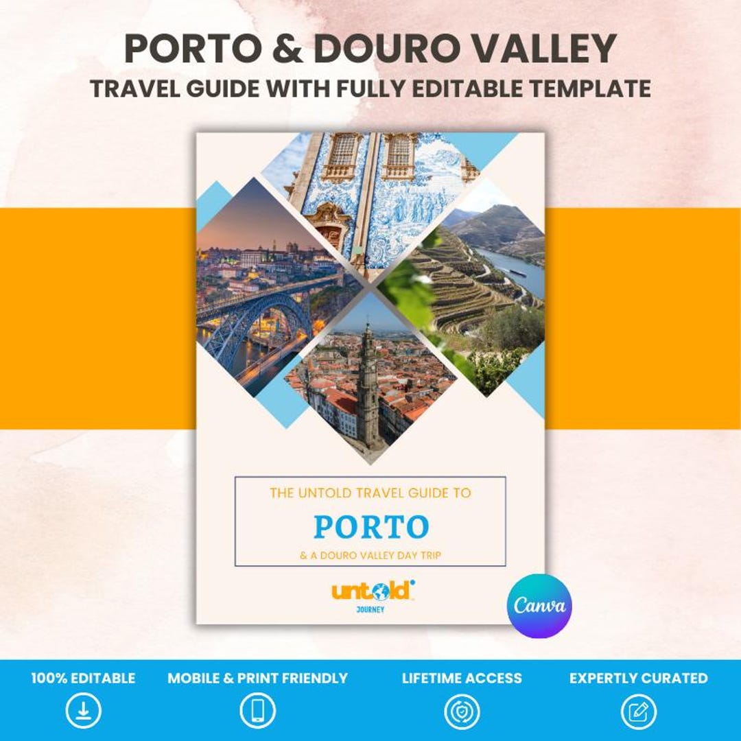 Porto & Douro Valley Travel Guide: Local Tips, Maps, Itinerary (digital ...