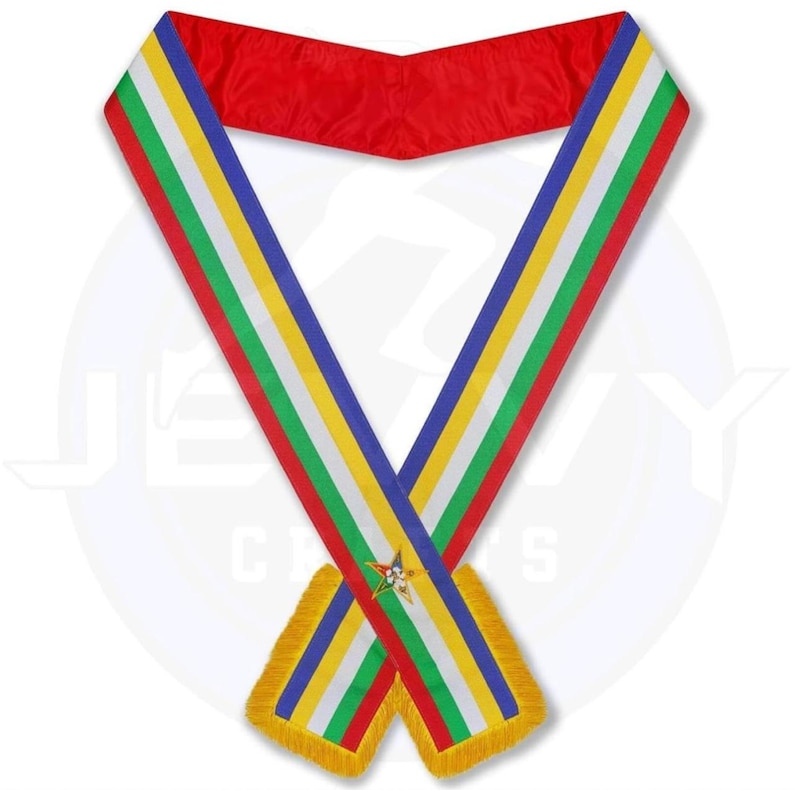 OES Sashes Set of 12: Embroidered Order of the Eastern Star Regalia - Etsy