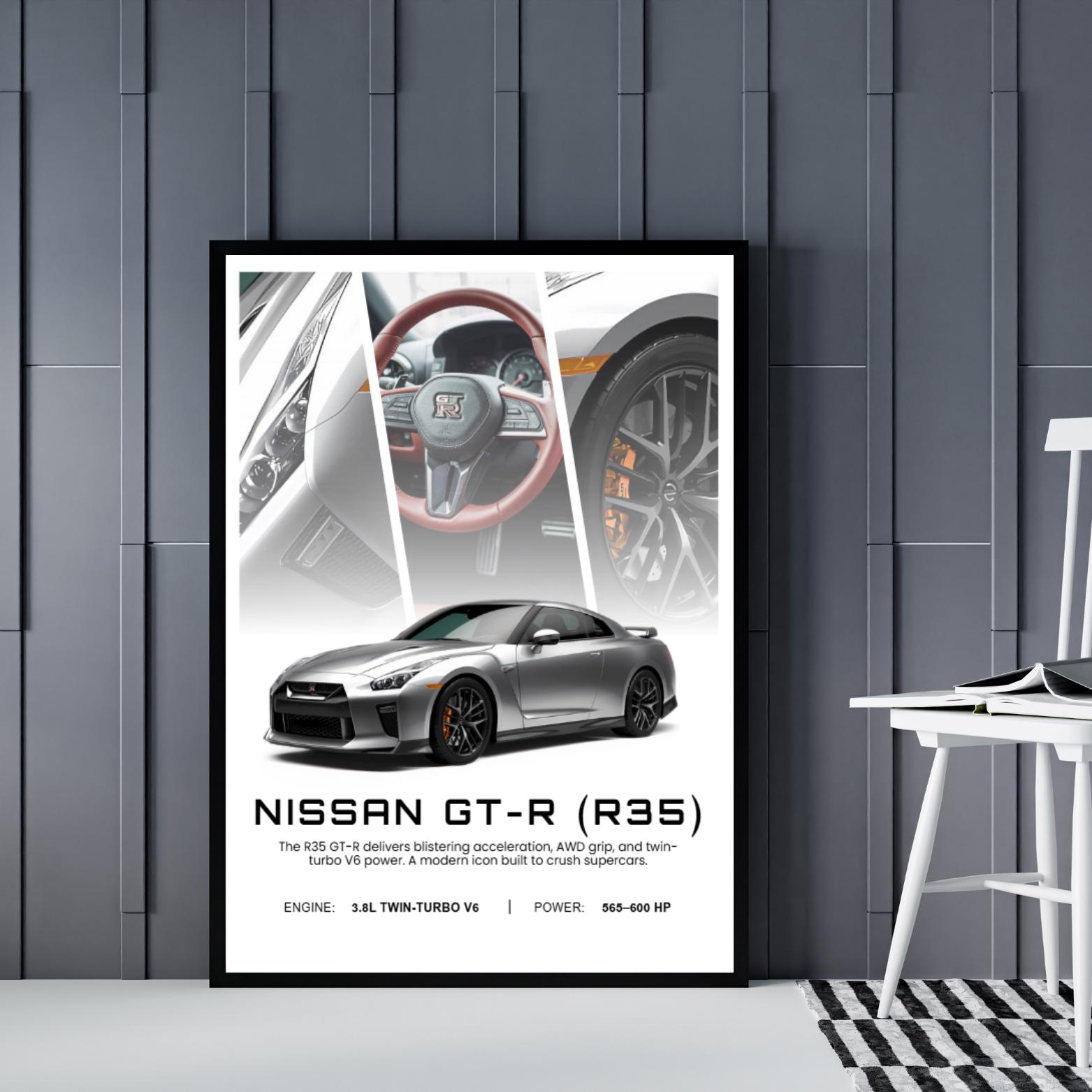 Car Poster Set: 35 Racing & Sportscar Prints - JDM Decor (digital ...