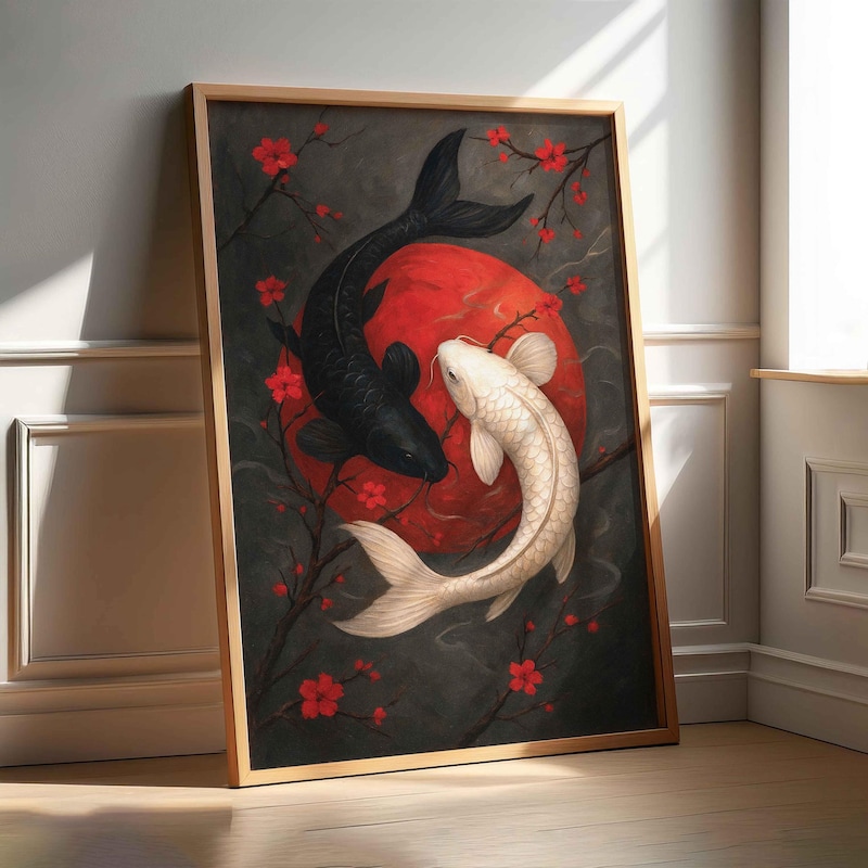 Coi Fish Wall Art - Etsy