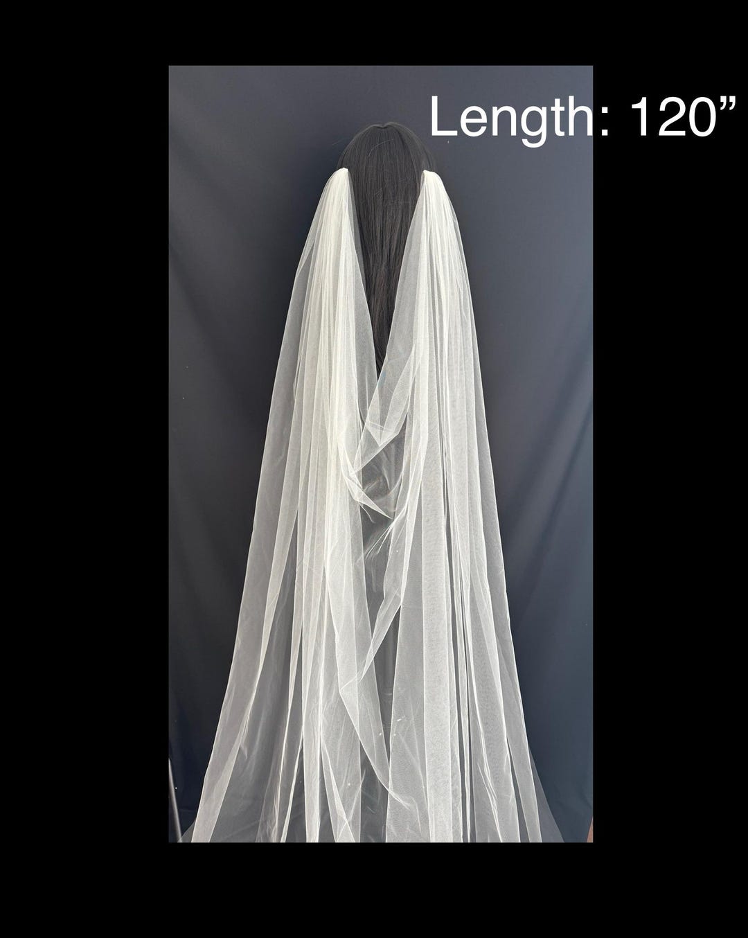 Bohemian Drape Wedding Veil: Soft Tulle Bridal Veil, Cape Veil - Etsy
