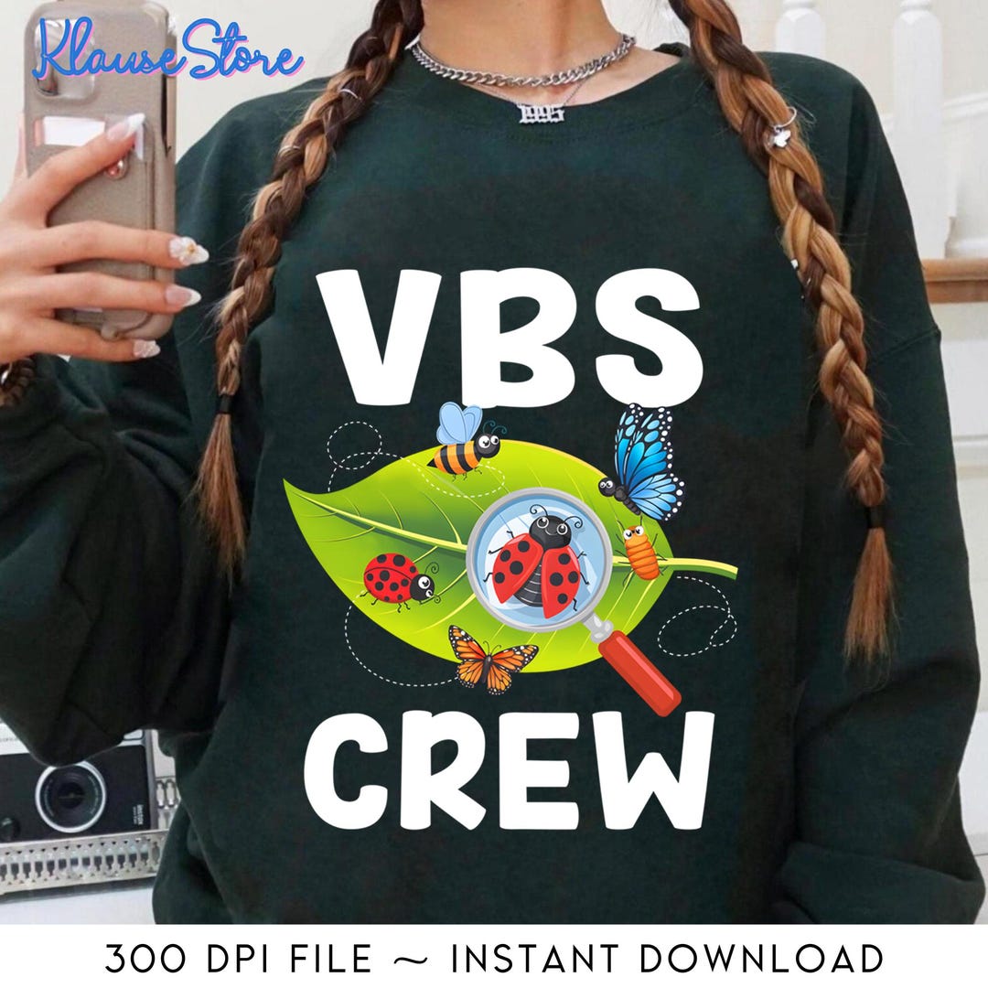 Vbs Crew 2025 Digital Png, Magnified Smallest Insects Adventure Png ...