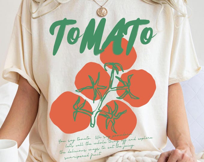 Retro Funny You Say Tomato We Say Pomodoro Png, Girls Sarcastic Png ...