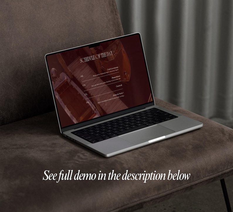 Modèle De Site De Mariage – Faire-part Digital Mobile Canva ...