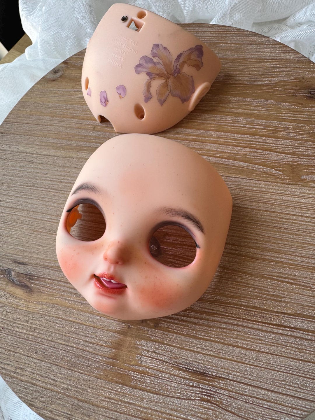 DIY Custom Blythe Doll Face Plate / NBL Smile #1 - Etsy