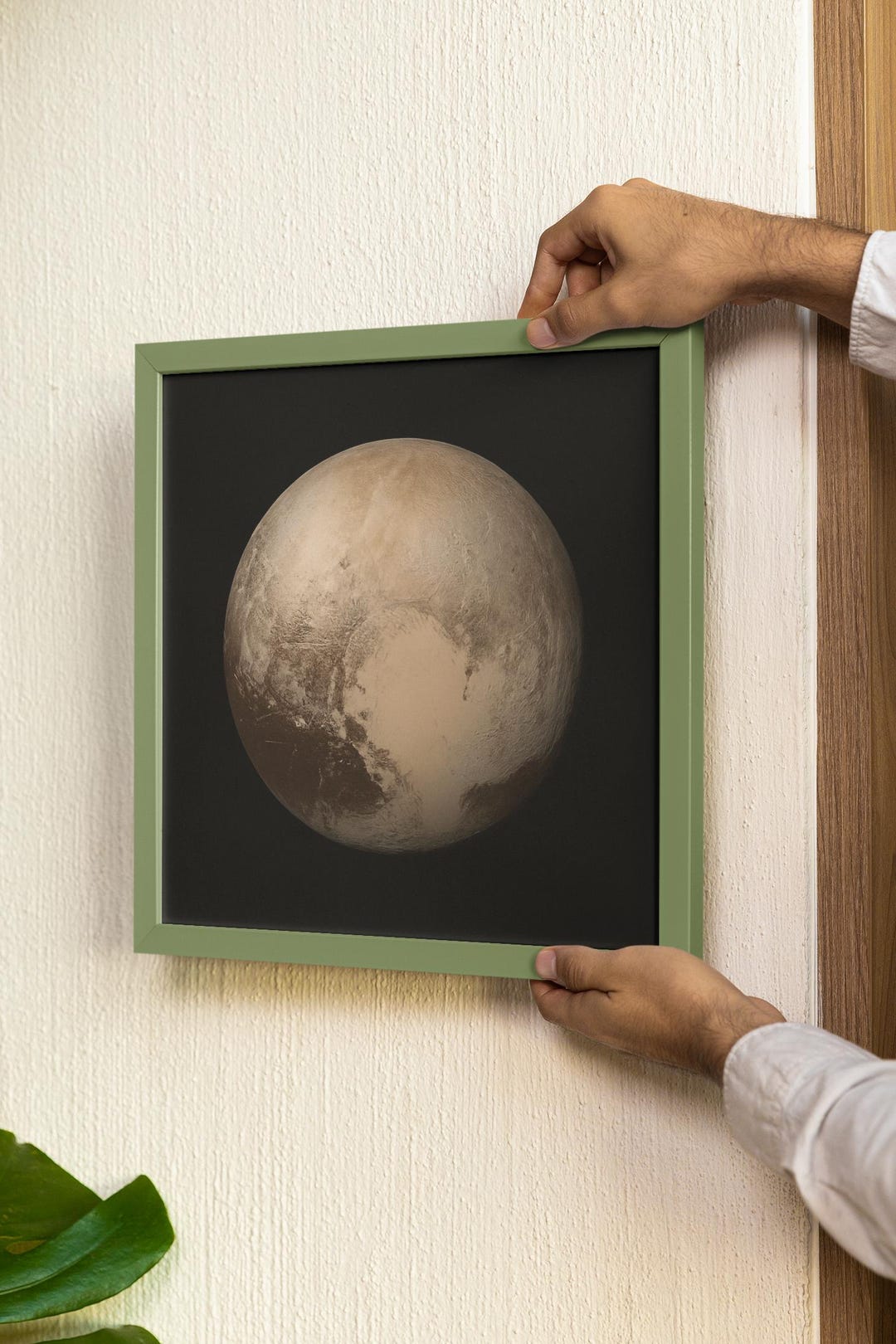 Pluto Wall Art, Printable Poster, Digital Download for Astronomy Lovers ...