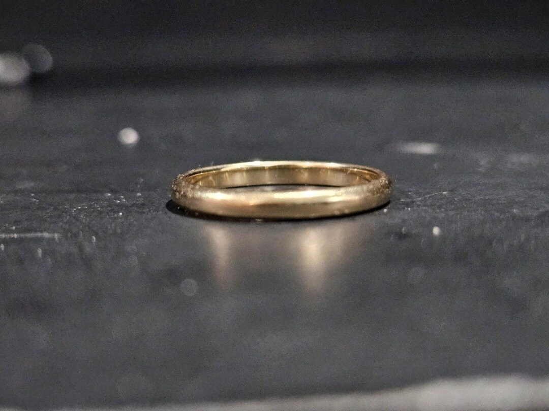 14k Gold Frederick Goldman Wedding Band 1.61 Grams Size 4.75 - Etsy