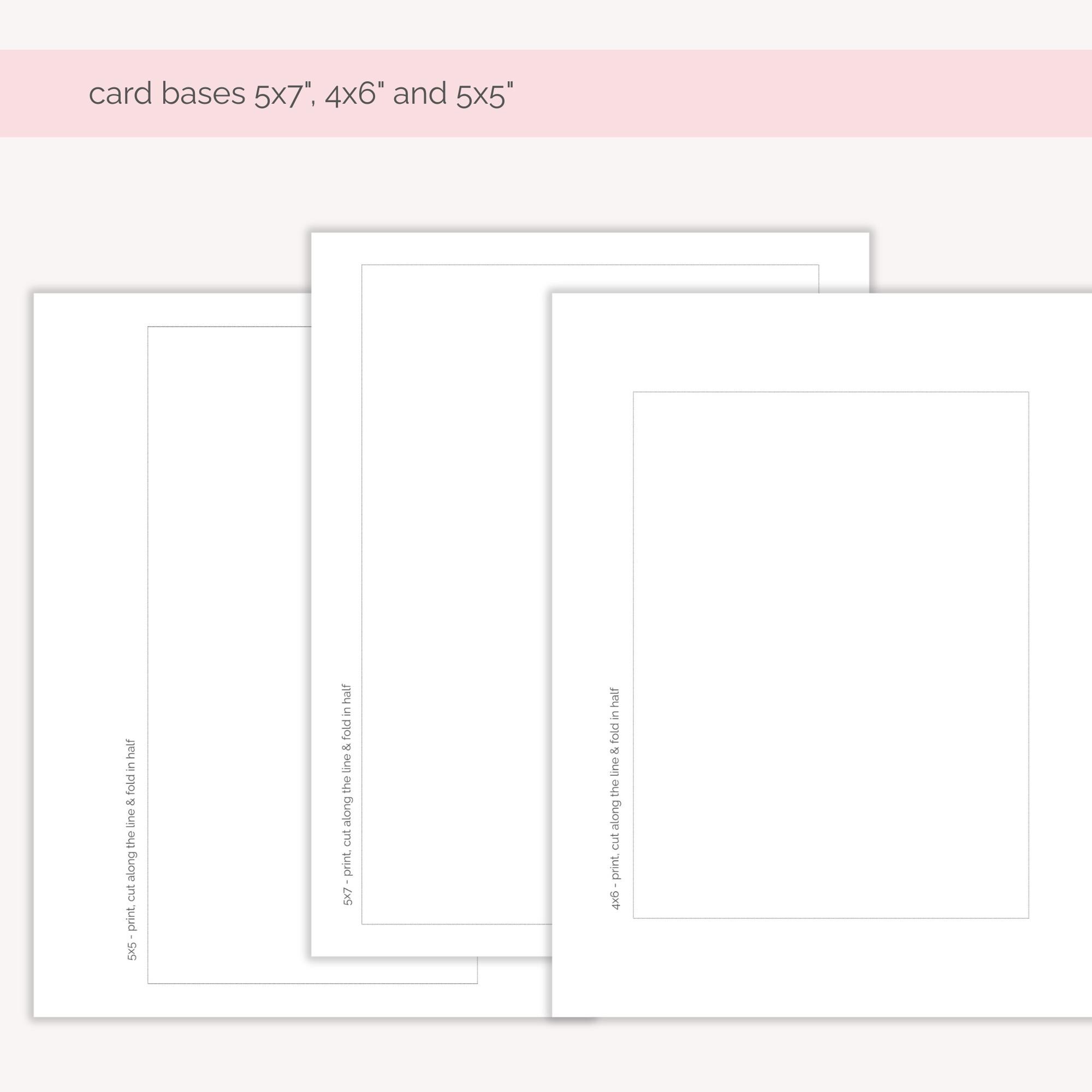 Christmas Card Making Kit, Printable Cardmaking Crafts, Craft Activity ...
