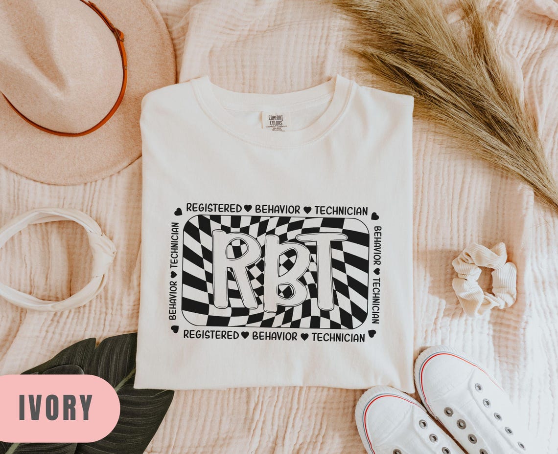 RBT Shirts, Comfort Colors Aba Shirts, Rbt Gifts, Aba Therapy Shirt ...
