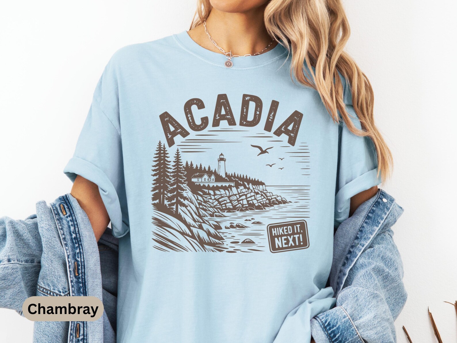 Comfort Colors Acadia National Park Vintage Shirt, Maine Hiking Tee ...