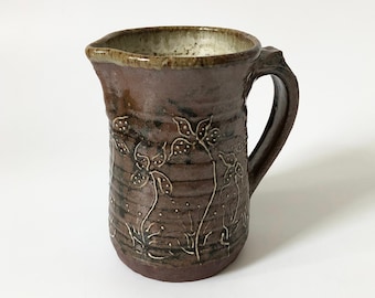 Vintage Glenn Spangler Studio Pottery Pitcher - Etsy