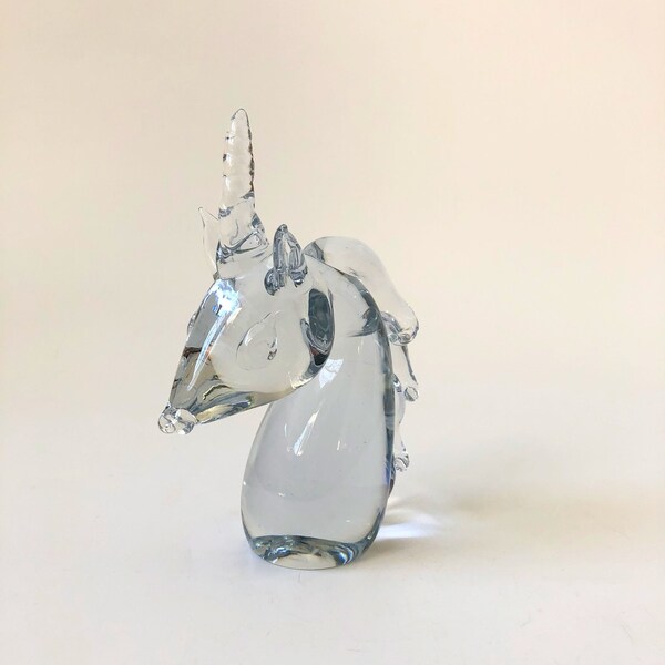 Glass Unicorn - Etsy