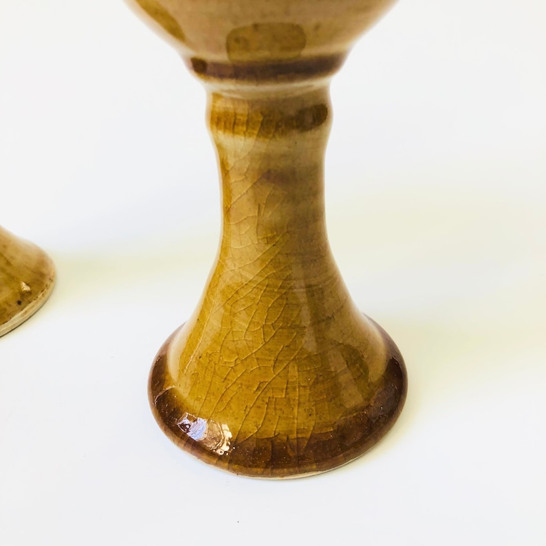 Studio Pottery Goblets - Set of 2 - Etsy