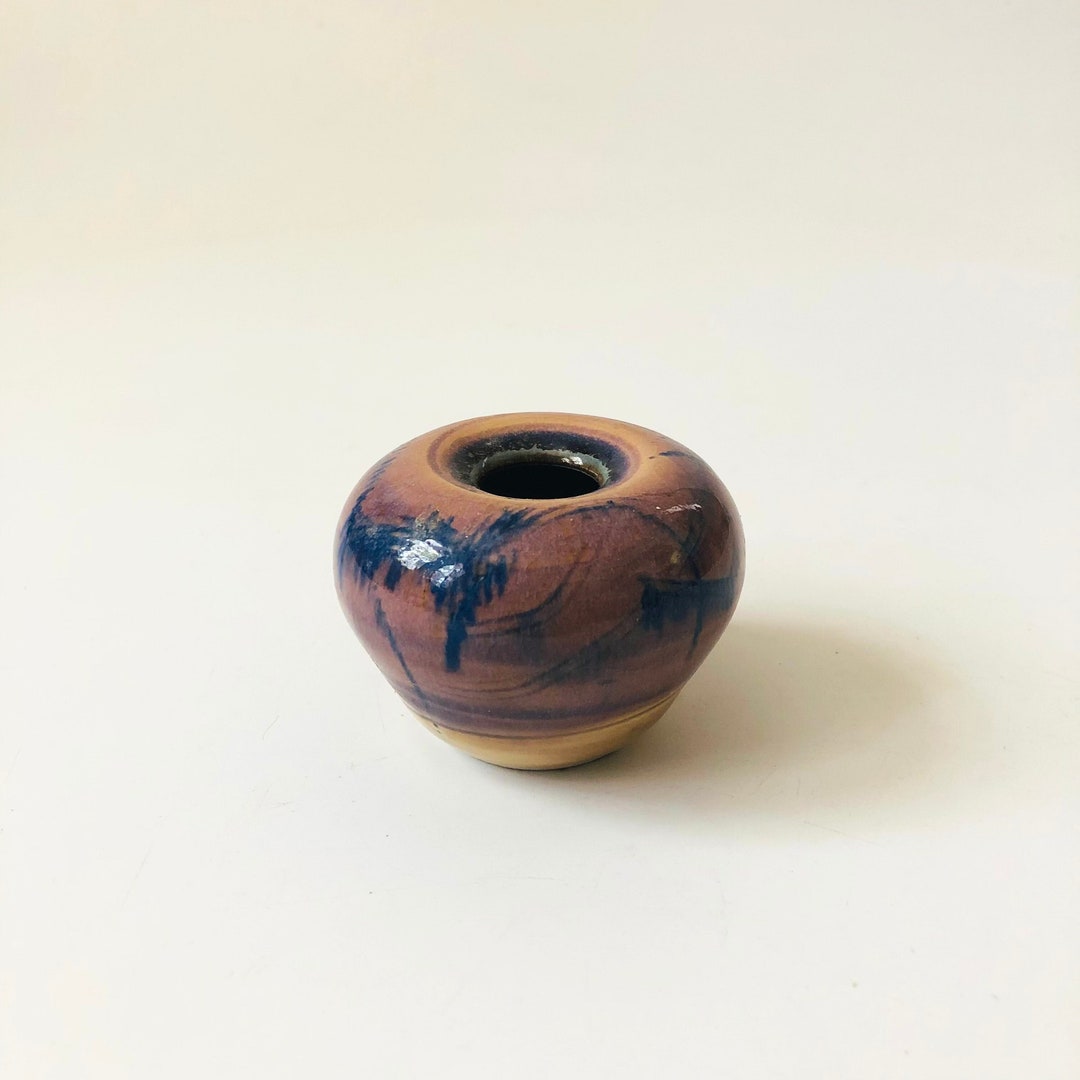 Studio Pottery Bud Vase by Barbara Sebastian - Etsy