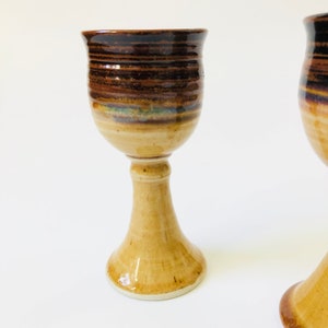 Studio Pottery Goblets - Set of 2 - Etsy