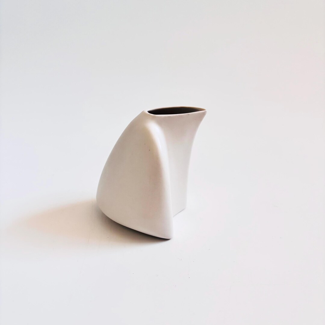 Peter Saenger Sculptural Porcelain Creamer Pitcher - Etsy