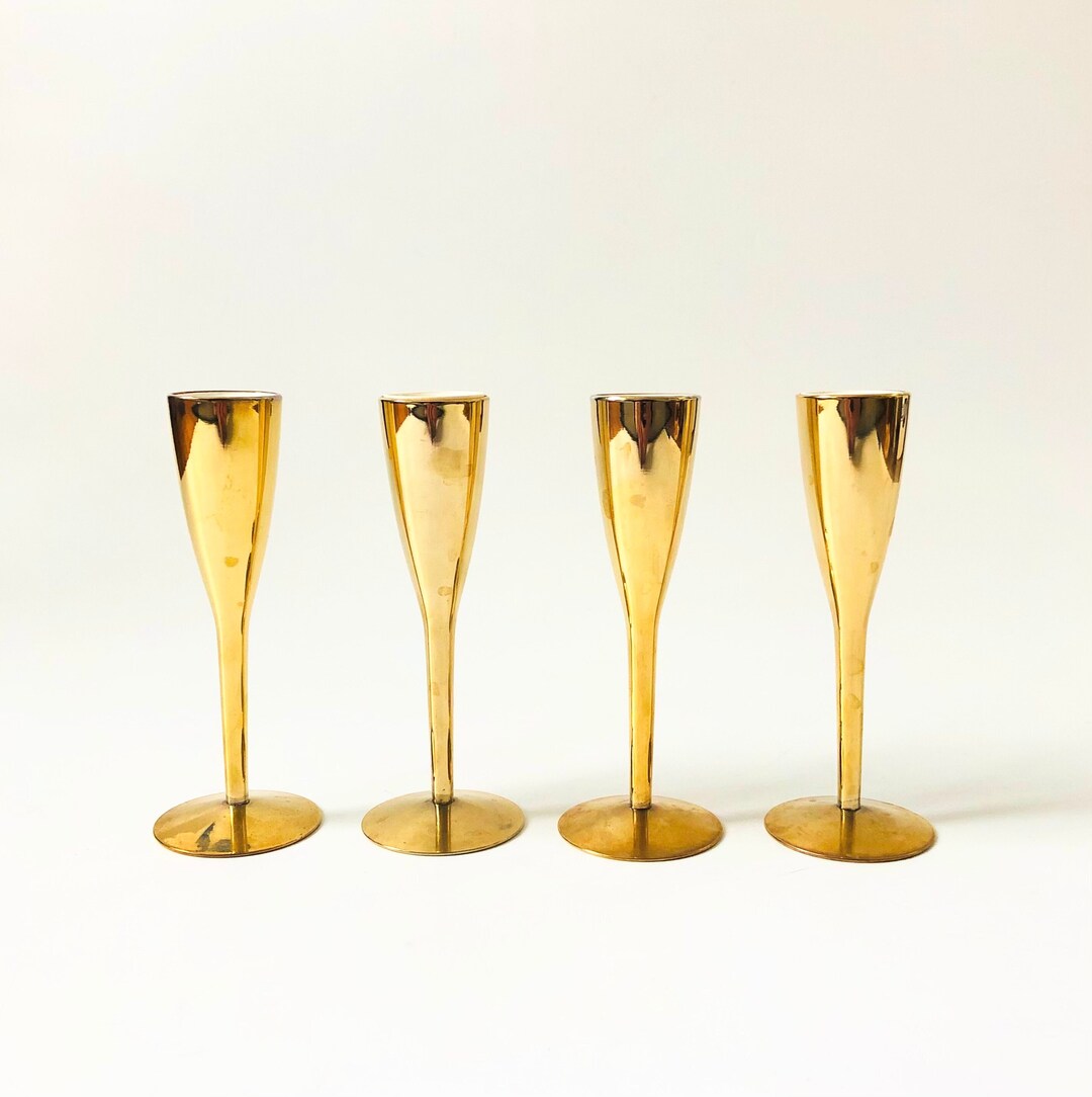German Gold Cordials - Set of 4 - Etsy