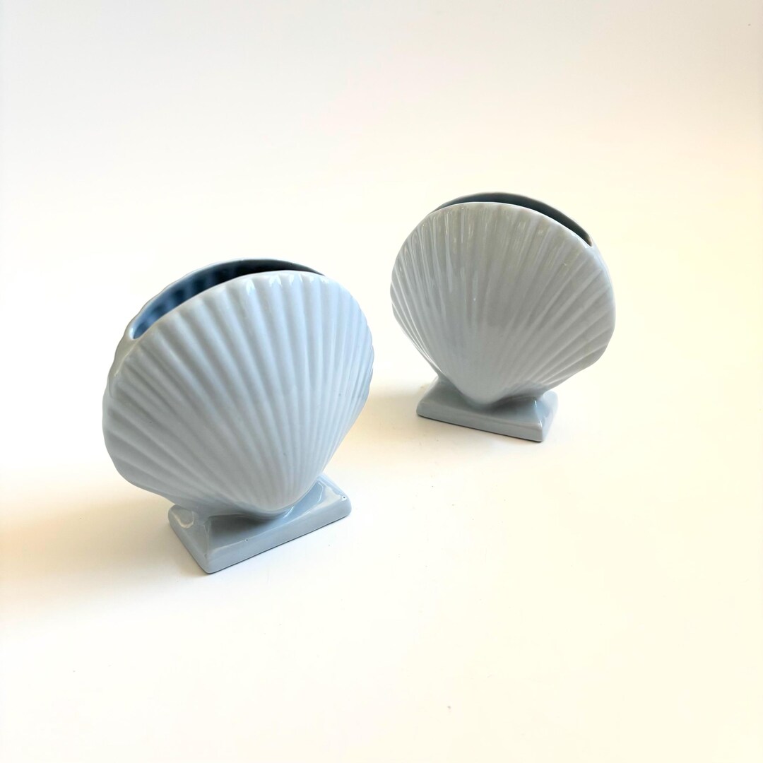 Ceramic Shell Vase - Etsy