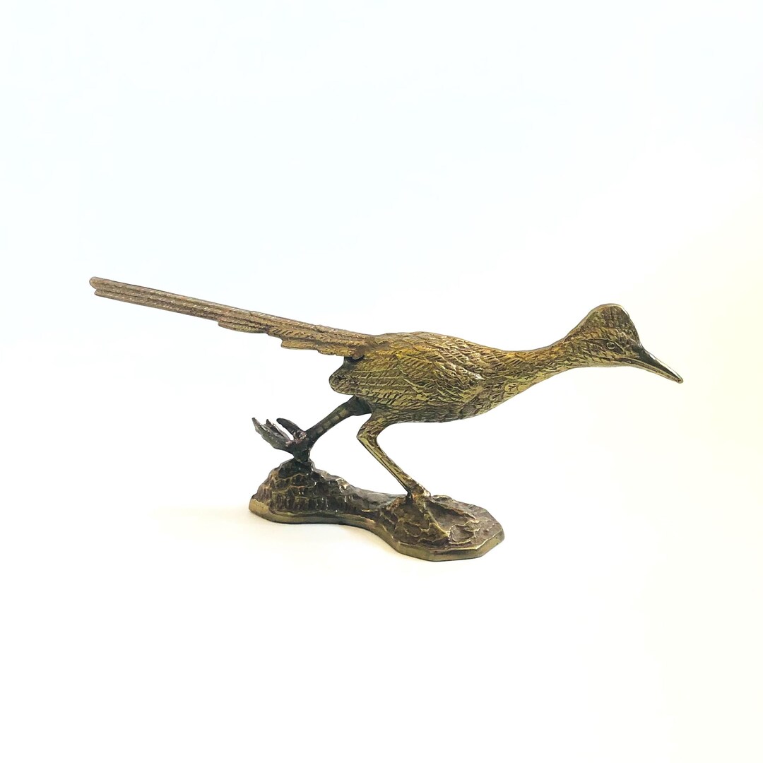 Large Brass Roadrunner - Etsy