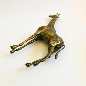 Large 20" Tall Brass Giraffe - Etsy