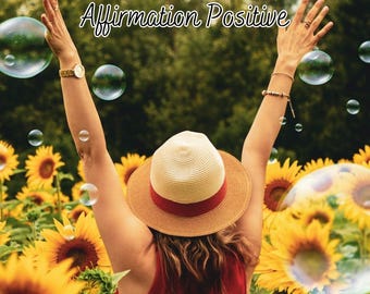 Positive Affirmation Meditation in French + Wellness Ebook - Etsy