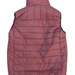 Men’s Maroon Puffer Vest – Lightweight Quilted Zip-up Gilet – Winter ...