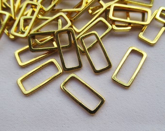 Brass Loops - Etsy