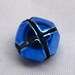 50pcs Blue Jingle Bells 8mm Cross End Charm Christmas - Etsy