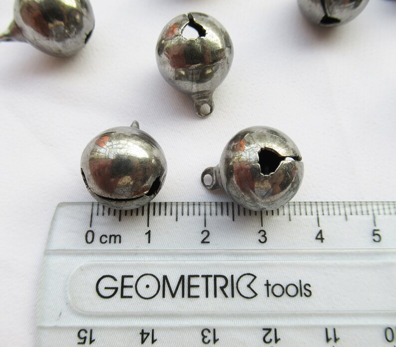 30pcs Jingle Bells 14mm Iron Bell End Charm B065 - Etsy