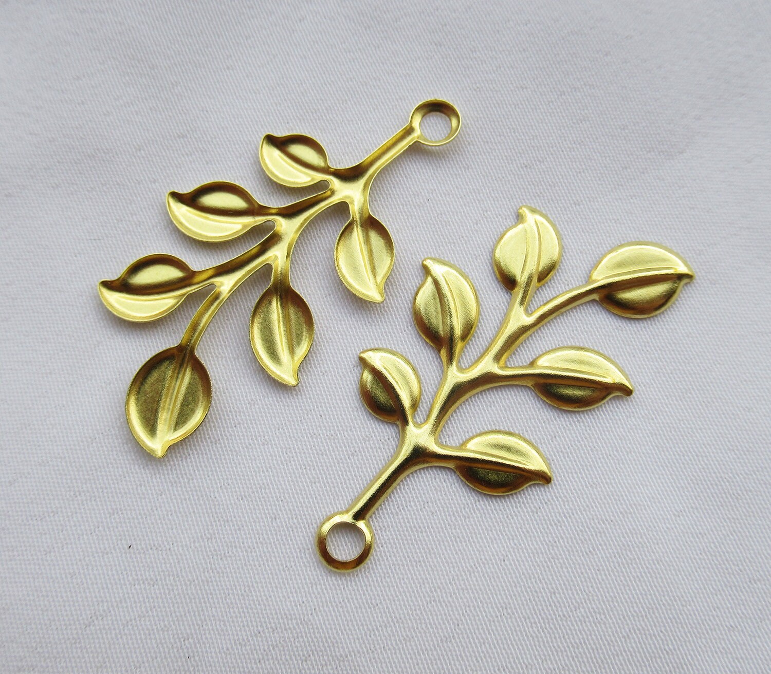 20pcs Branch Brass Plant Filigree Charm Finding Bf352 - Etsy