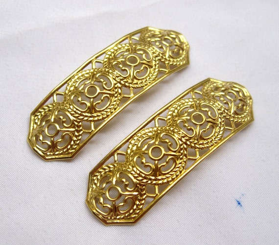 8pcs Arch Brass Filigree and Findings for Jewelry Design - Etsy