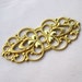 10pcs Flower Filigree Raw Brass Filigree Findings Jewelry Making ...
