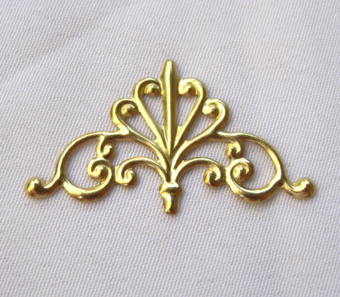 18pcs Stamping Brass Filigree Findings DIY Jewelry Making Bf147 - Etsy