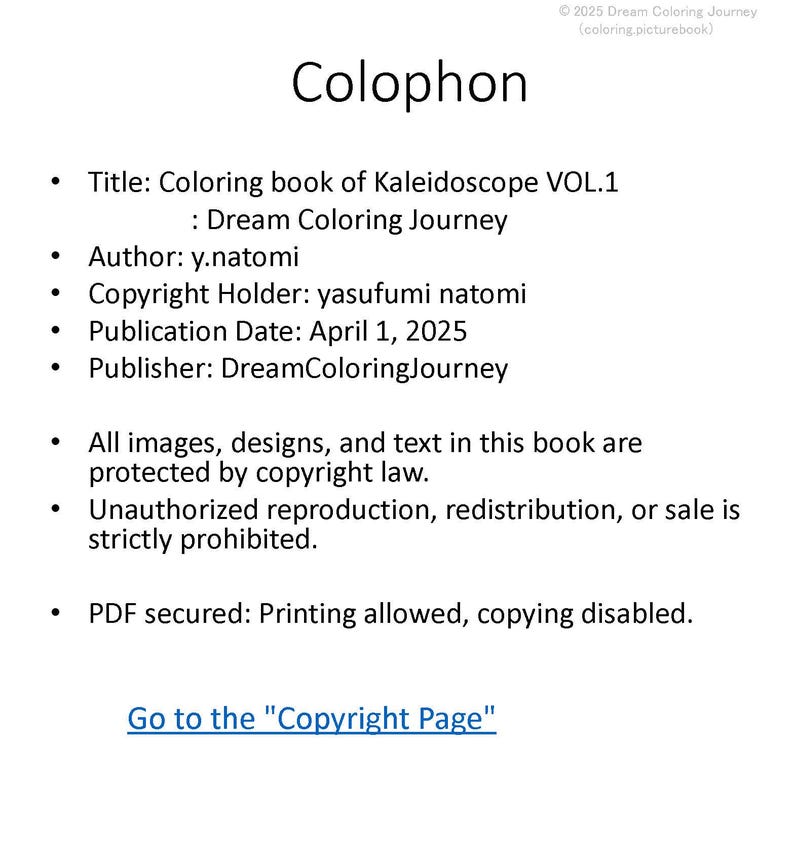 Coloring Book of Kaleidoscope VOL.1 -- Digital Download - Etsy