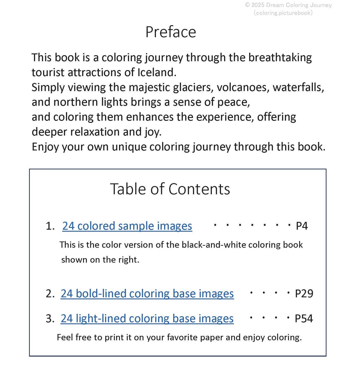 Iceland Tourist Spot Coloring Book -- Digital Download - Etsy
