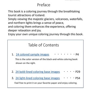 Iceland Tourist Spot Coloring Book -- Digital Download - Etsy