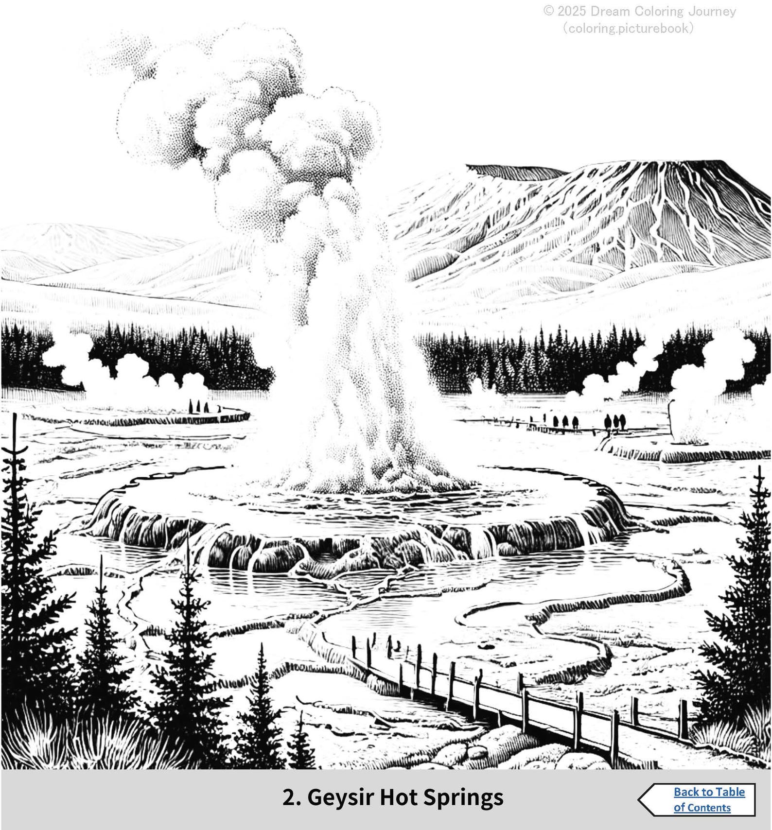 Iceland Tourist Spot Coloring Book -- Digital Download - Etsy